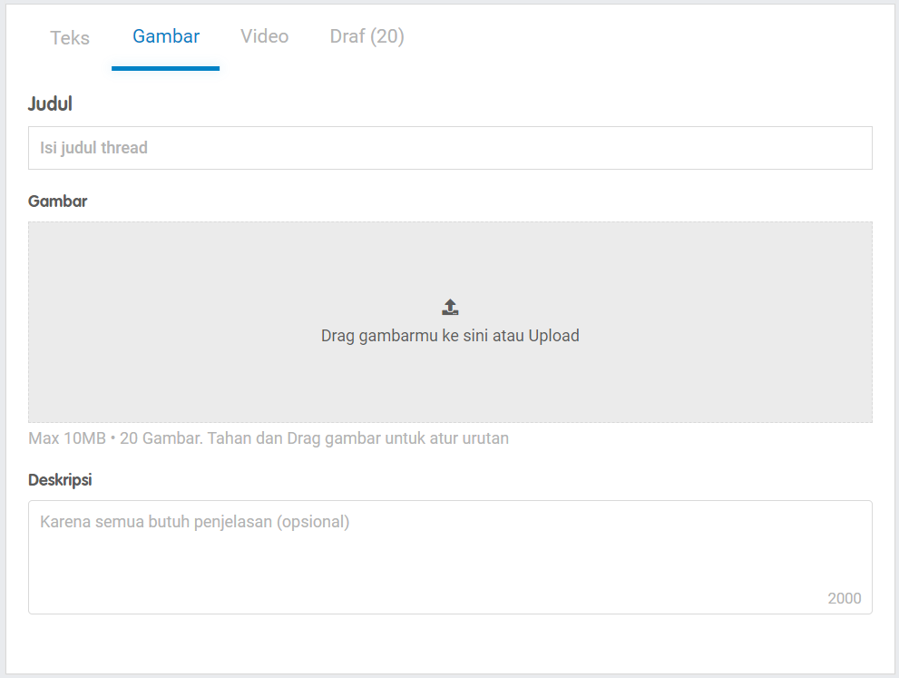 Buat Thread – KASKUS