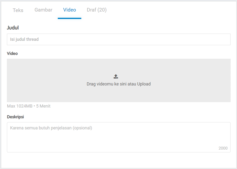 Buat Thread – KASKUS